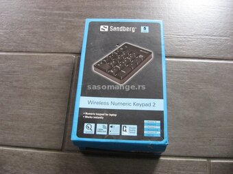 SANDBERG Wireless Numeric Keyboard NOVO