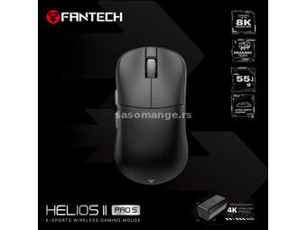 Mis Wireless Gaming Fantech XD3 (V3) PRO 8K Helios II crni sa ACM03 (dongle)