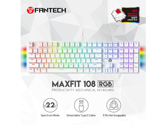 Tastatura Mehanicka Gaming Fantech MK855 RGB Maxfit 108 Space Edition (Red switch)