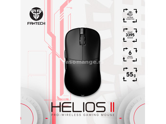 Mis Wireless Gaming Fantech XD3 (V3) 1K Helios II crni