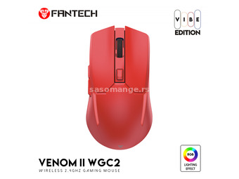 Mis Wireless Gaming Fantech WGC2 Venom II crveni