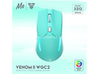 Mis Wireless Gaming Fantech WGC2 Venom II Mint Edition