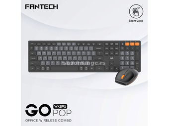 Combo mis tastatura wireless Fantech WK-895 crni