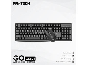 Combo mis tastatura wireless Fantech WK-894 crni