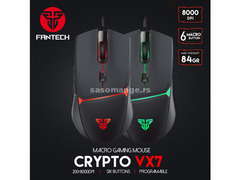 Mis Gaming Fantech VX7 crni