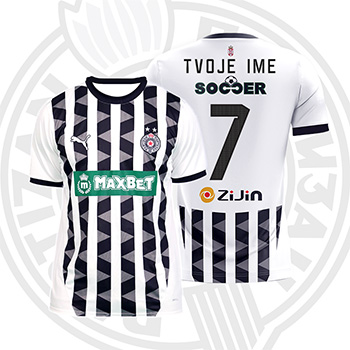 Puma dres FK Partizan 2024/25 sa štampom