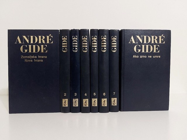 Andre Žid/Gide komplet 1-8