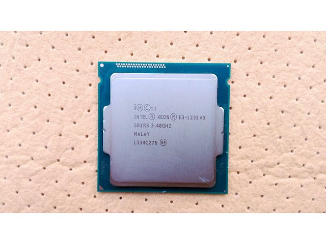 Xeon E3-1231 v.3 Četvrta gen. 8(4+4) jezgra (i7 4770)