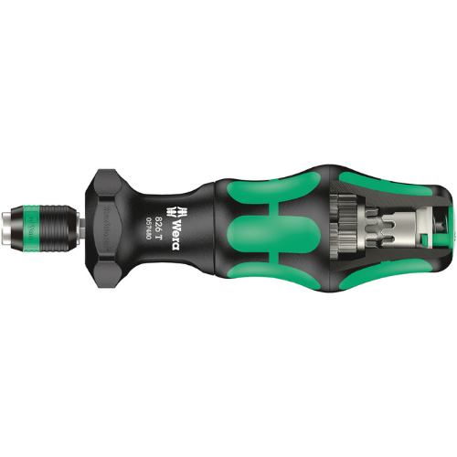 Wera 826 T Kraftform Turbo Odvijač sa držačem za bitove Rapidaptor, 1/4″ x 146 mm, 05057480001 057480