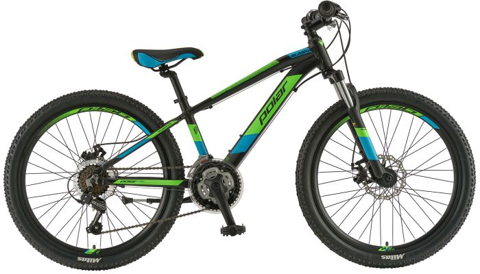 BICIKL POLAR ALASKA 24 black-green-blue