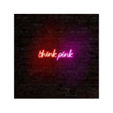 WALLXPERT Dekorativna rasveta Think Pink Red