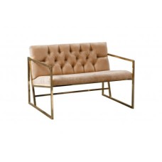 Atelier del Sofa Sofa dvosed Oslo Gold Light Brown