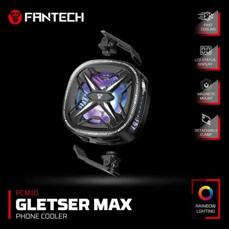 Cooler za telefon Fantech PCM10 Glester Max RGB crni