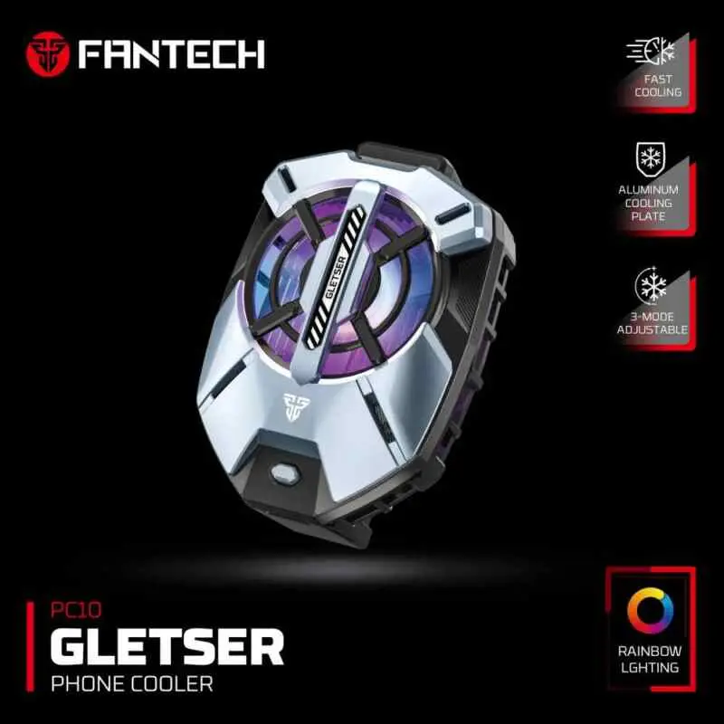 Cooler za telefon Fantech PC10 Glester RGB crni