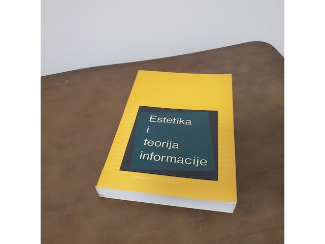 Estetika i teorija informacije