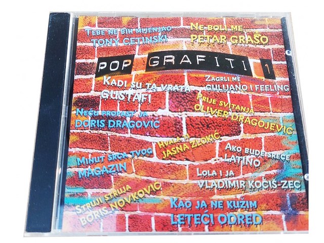 CD: V/A - Pop grafiti 1 (1998) Oliver, Magazin, Grašo