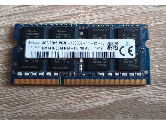 Hynix 8GB 2Rx8 PC3L - 12800s - 11 - 12- F3