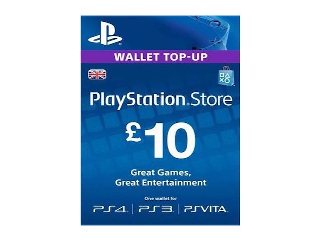 UK 10 funti DOPUNA PS3 / PS4 / PS5 / Vita