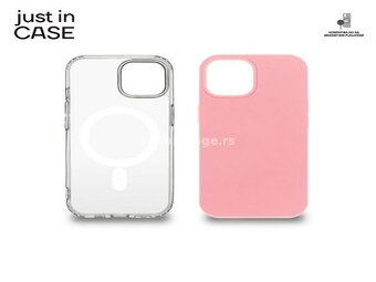 JUST IN CASE 2u1 Extra case MAG MIX PLUS paket PINK za iPhone 15 Plus MAGPL114PK