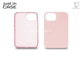 JUST IN CASE 2u1 Extra case MIX paket PINK za iPhone 13 Mini MIX107PK