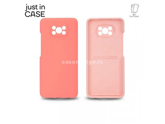 JUST IN CASE 2u1 Extra case MIX PLUS paket PINK za Poco X3 Pro