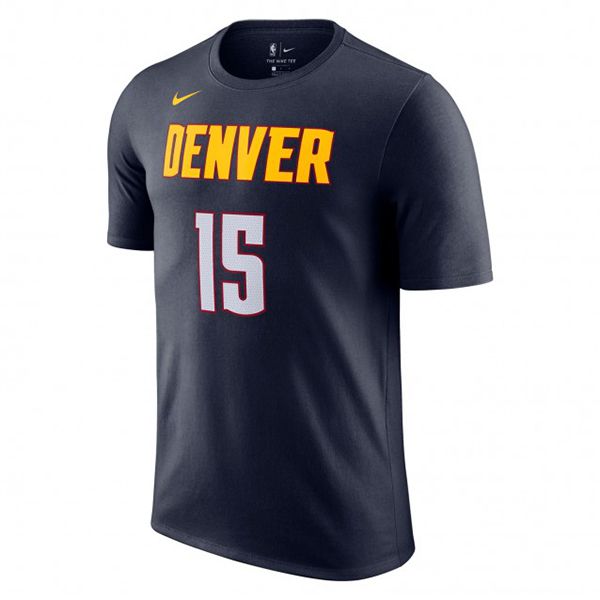 KIDS' NBA NIKOLA JOKIC DENVER NUGGETS ICON N&N TEE 'NAVY'