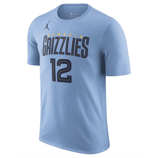 KIDS' JA MORANT MEMPHIS GRIZZLIES 22-23 STATEMENT N&N TEE 'BLUE'
