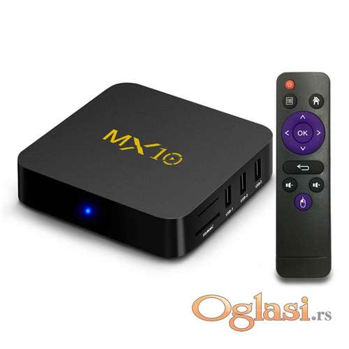 MX10 4K 4/32GB Smart box