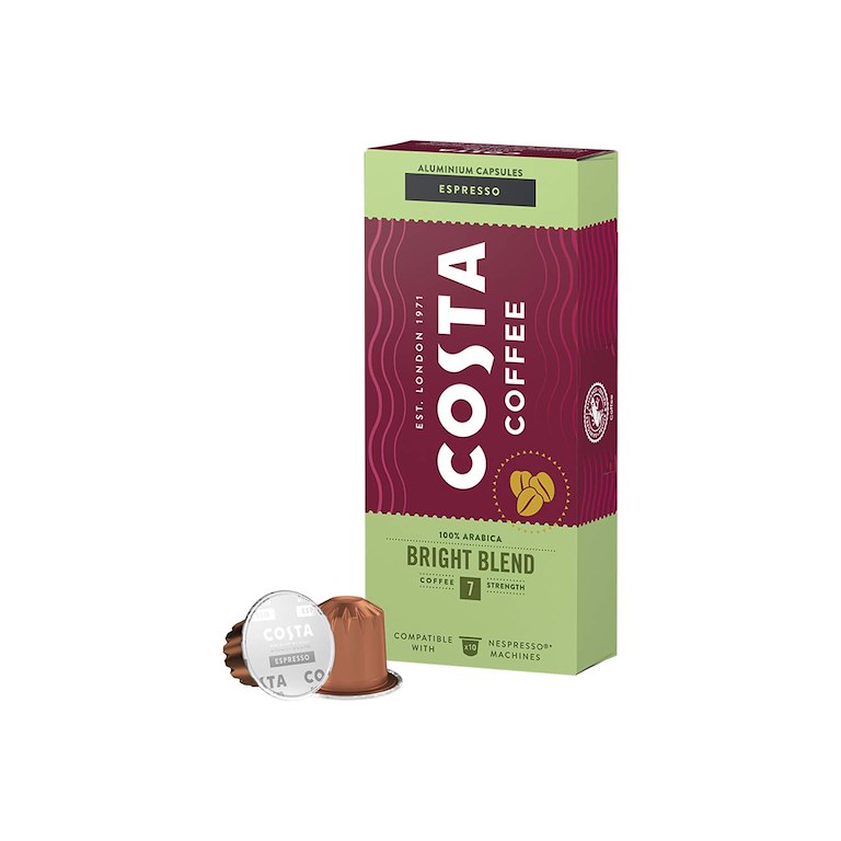 Costa Coffee NCC Bright Blend Espresso 10 x 6g