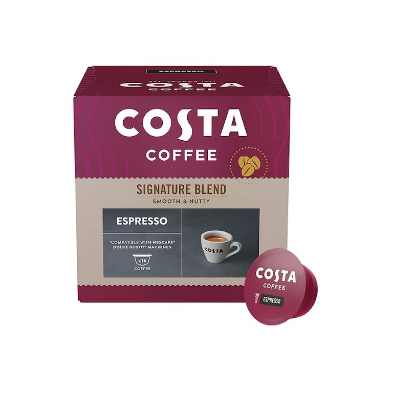 Costa Coffee Dolce Gusto Signature Blend Espresso 16 x 7g