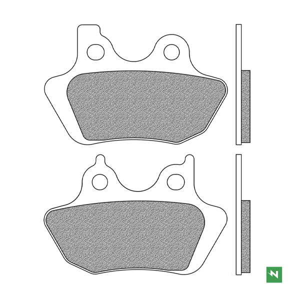 Kočione pločice organic