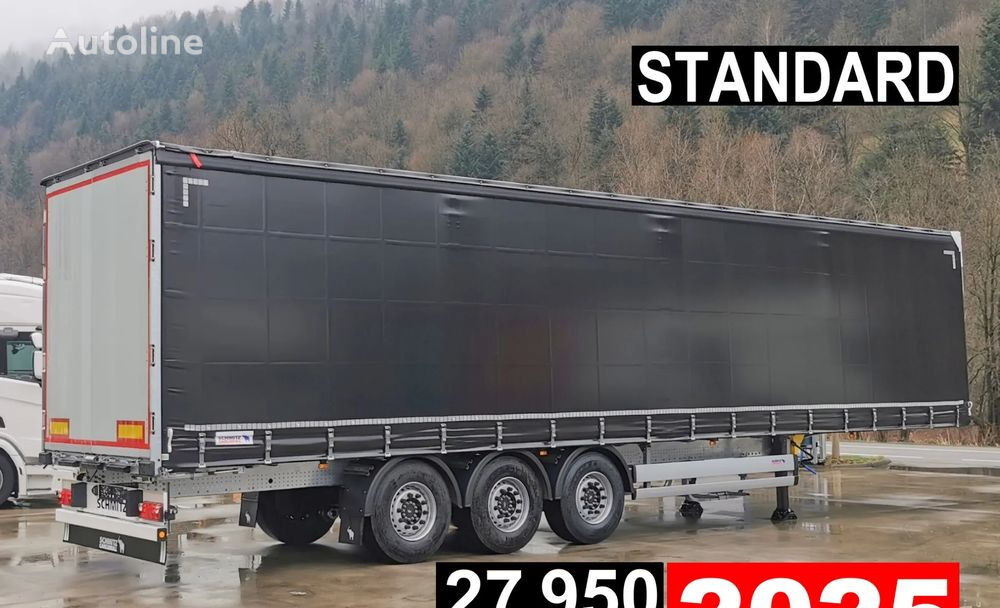 Nova Schmitz Cargobull STANDARD poluprikolica sa kliznom ceradom