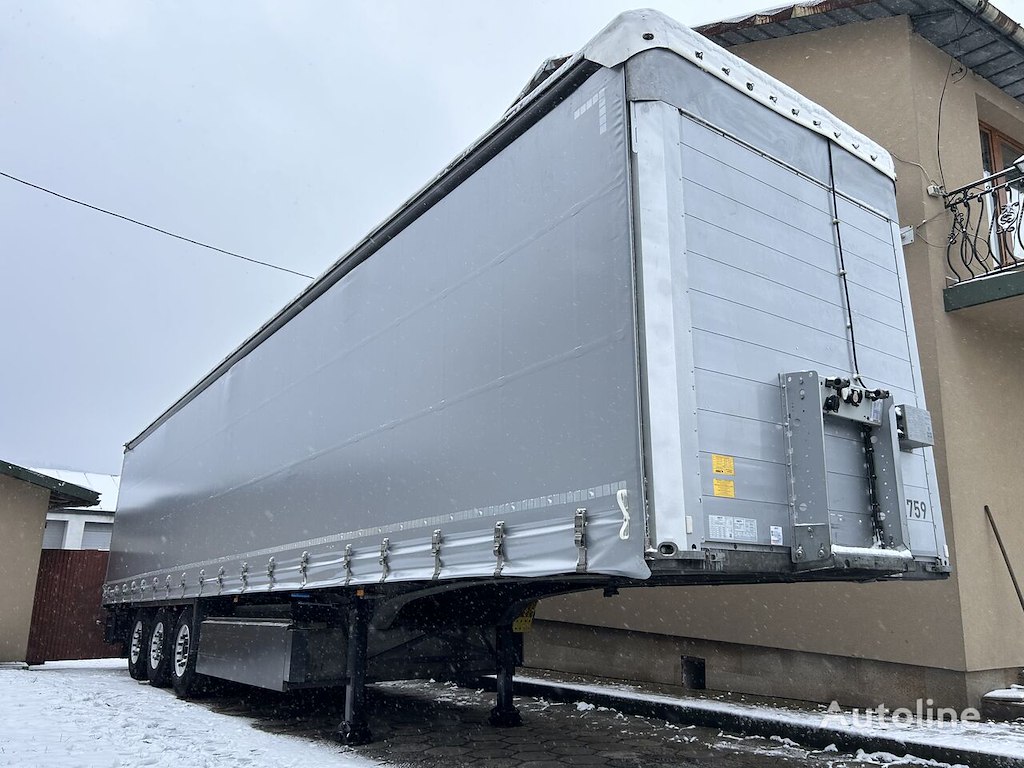 Schmitz Cargobull STANDARD 2018 TOP1 ! Lift axle / GERMAN TRAILER poluprikolica sa kliznom ceradom