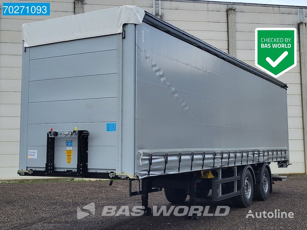 Nova System Trailers LPRS18 NEW Tailgate Lenkachse Hartholz-Bodenn poluprikolica sa kliznom ceradom