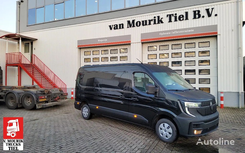 Novi Renault Master 150.35 EURO 6 L3H2 GESLOTEN ZWART METALLIC - 2x ZIJSCHUIF minibus furgon