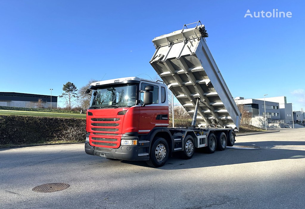 Scania G450 10x4/4 Rückwärtskipper / Swiss-Vehicle kiper