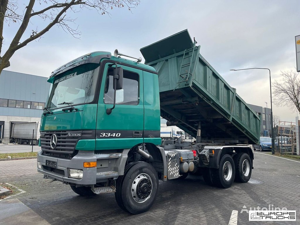 Mercedes-Benz Actros 3340 Full Steel - 6x6 - Manual - Meiller kiper