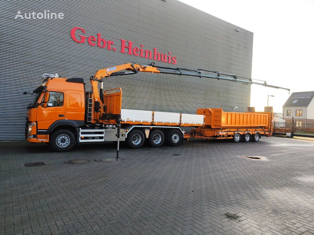 Volvo FM 500 8x4 Tridem Multilift XR20ZL HMF 2620 K8 + MAC DL3 kiper