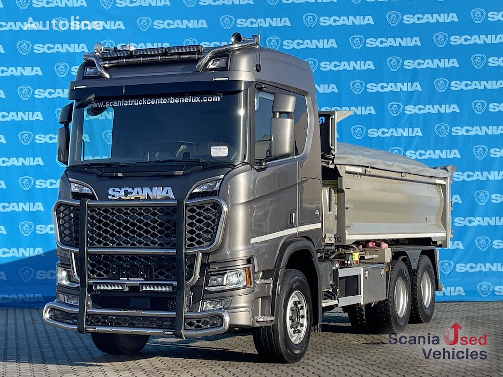 Scania R 660 B6x4HB KIPPER SCHWERLAST SATTELZUG 9T V8 kiper