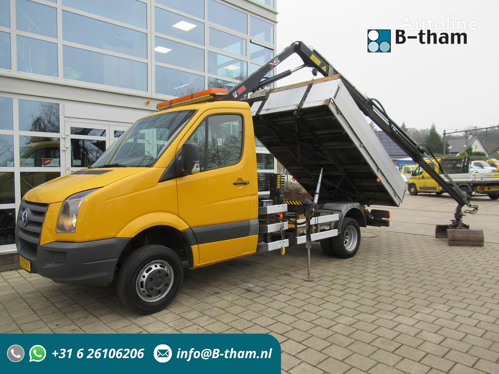 Volkswagen Crafter 50 2.5TDI 80KW HIAB 033 B-2 + Kipper Tipper kiper