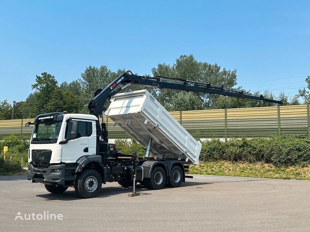 Novi MAN TGS 33.440 6x4 /3-Seiten- Kipper / HIAB 228-6 kiper