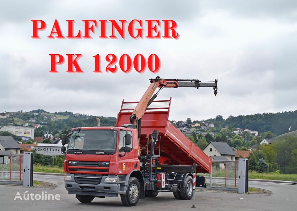 DAF CF 75.310 *Kipper 5,20 m + PK 12000 *TOPZUSTAND kiper