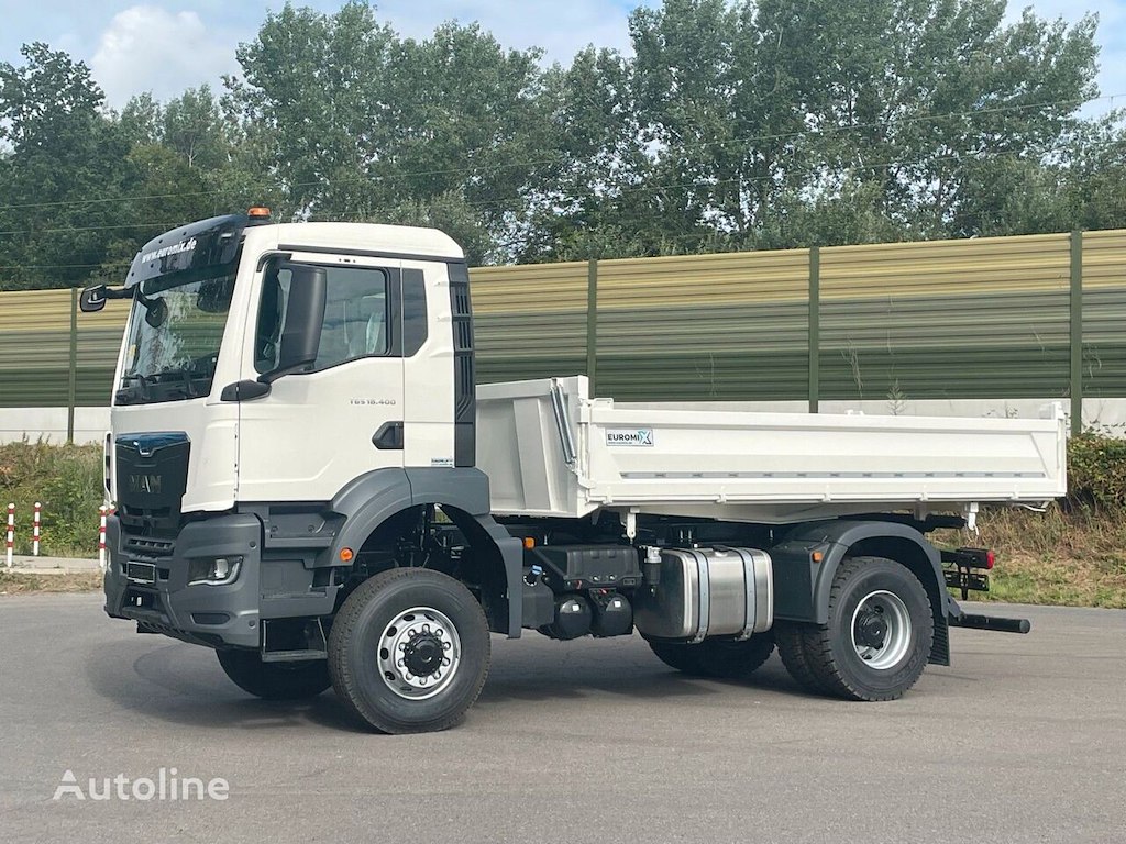 Novi MAN TGS 18.400 TG3 4x4 Euro6e 3-Seiten-Kippe Euromix kiper