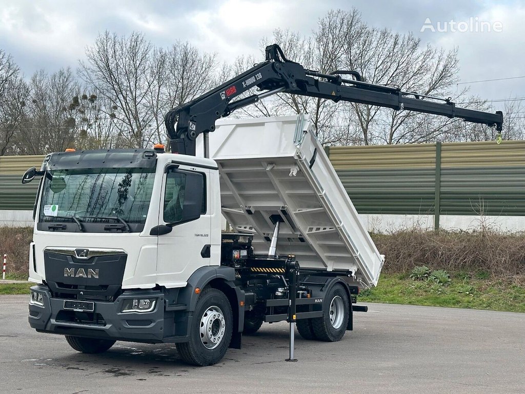 Novi MAN TGM 18.320 4x2 Euro6e Hiab X-HiDuo 138DS-3 kiper