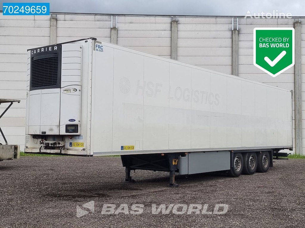 Schmitz Cargobull Carrier Vector I850 Mt° 3 axles Fleisch/Meat Rohrbahn Palettenka poluprikolica hladnjača