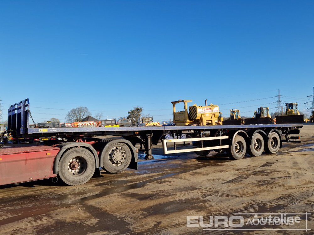 Prodaje se SDC Trailers Tri Axle Flat Bed Trailer poluprikolicu platformu na aukciji