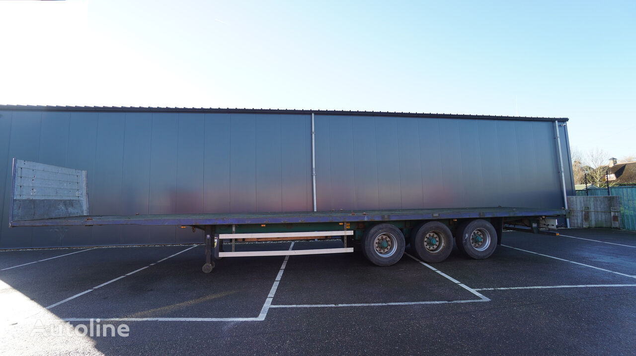 Groenewegen 3 AXLE FLATBED WITH TWISTLOCKS poluprikolica platforma