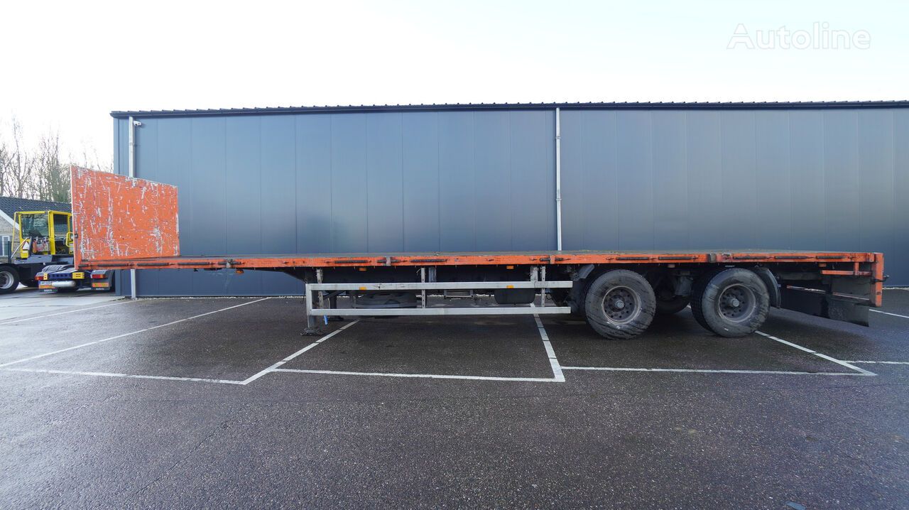 Pacton 2 AXLE FLATBED TRAILER poluprikolica platforma