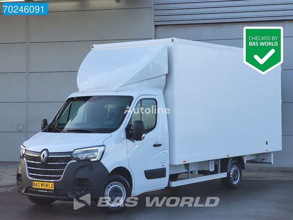 Novi Renault Master 165PK Bakwagen XXL 10 Euro Pallets Achterdeuren Airco Cru kamion furgon < 3.5t