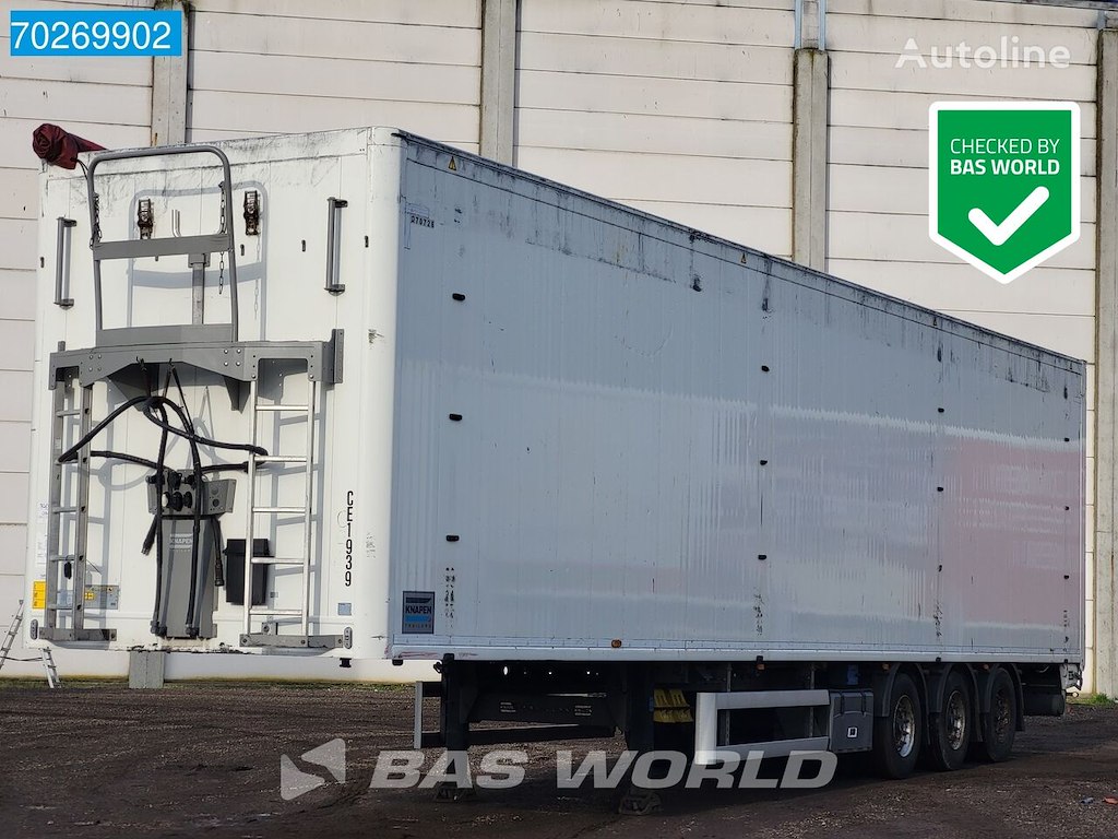 Knapen Trailers K100 10mm 96m3 poluprikolica sa pokretnim podom